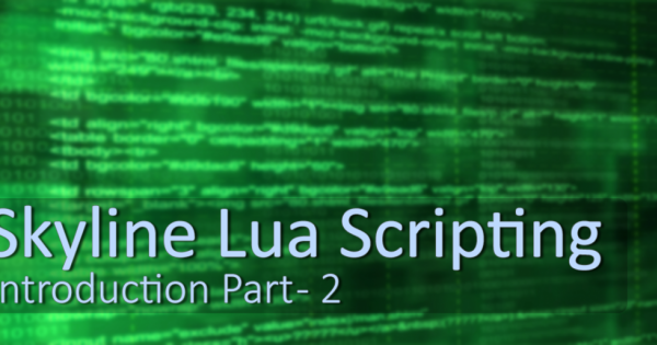 Artists Guide to Lua Part-2